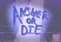 Answer or Die | vndb