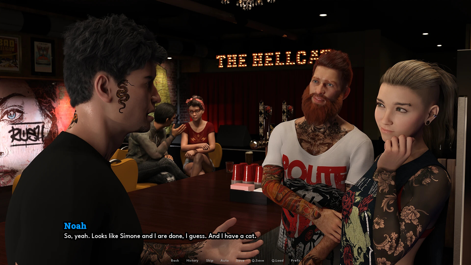 The Hellcat Lounge | vndb