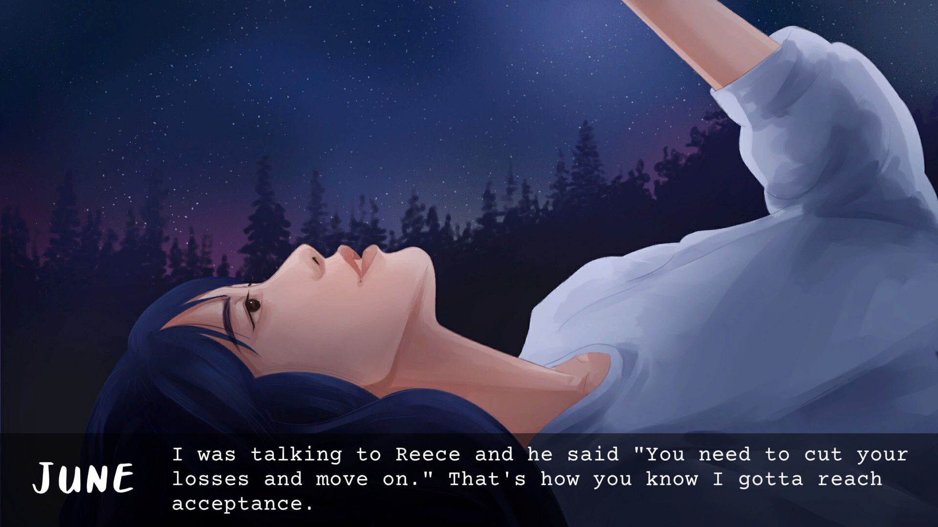 The Space in Between | vndb