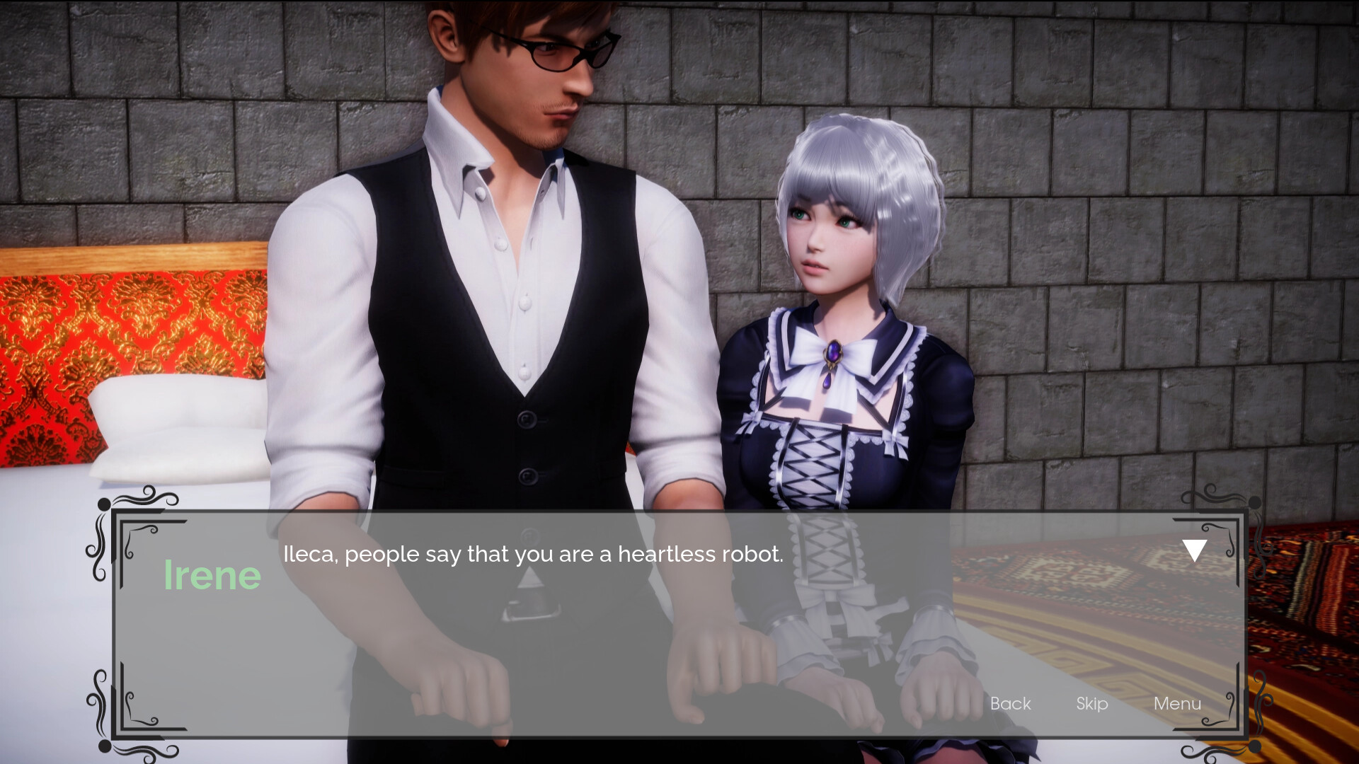 V.I.R.T.U.E.S. What-If scenario#4 -- Lady and The Butler | vndb